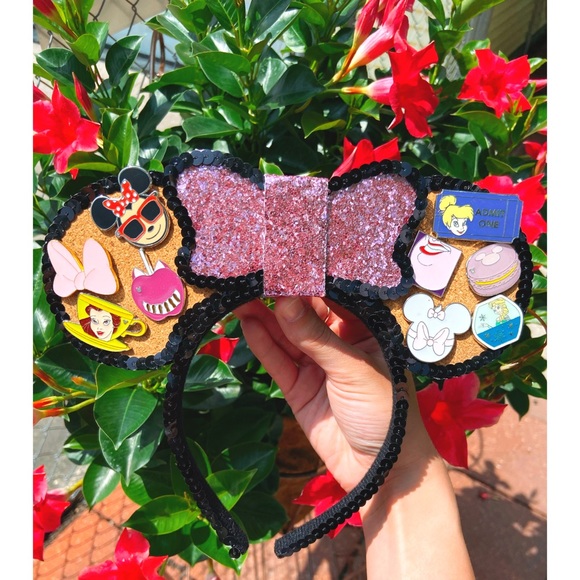Disney | Accessories | Minnie Mouse Pin Ears For Disney | Poshmark